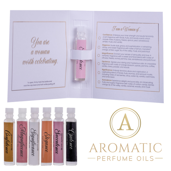 Perfume Oil Samples - Aromatic Perfume Oils